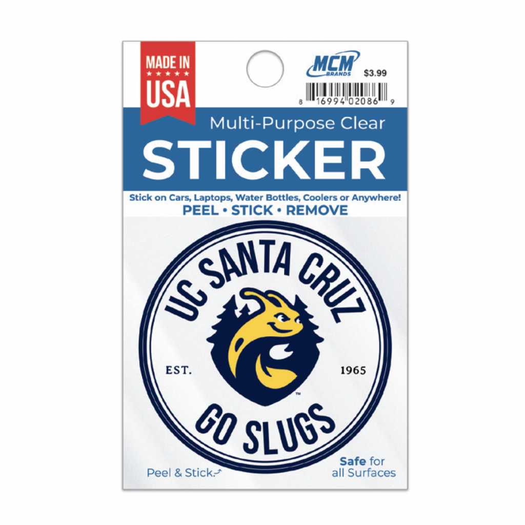 3" Diameter Clear Poly Multi-Purpose Sticker Sheet - MCM Brands