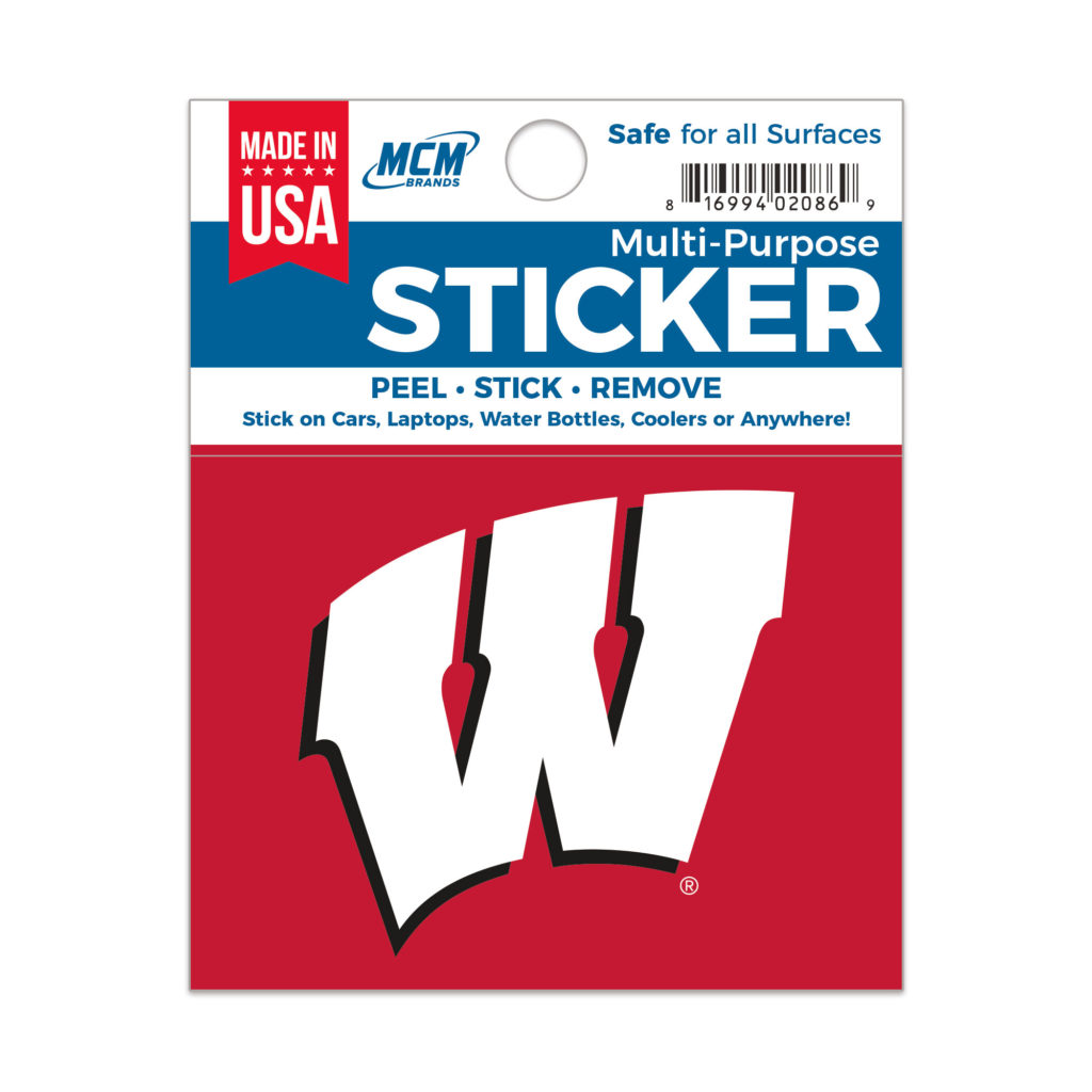 4" x 3" Vinyl Multi Purpose Sticker - MCM Brands