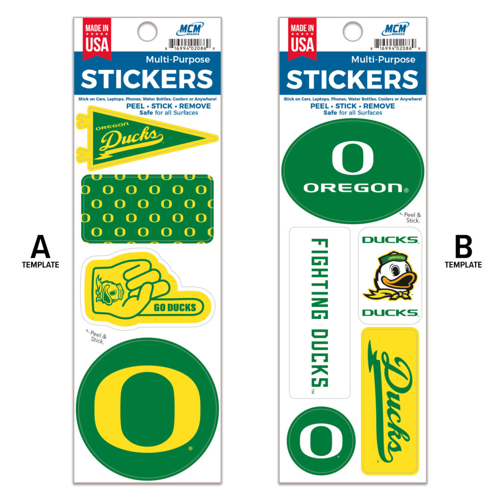 4" x 3" Vinyl Multi Purpose Sticker - MCM Brands