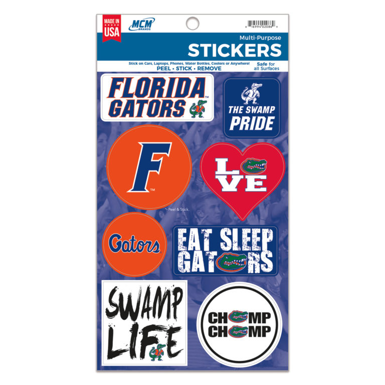 7" x 11" Vinyl Multi-Purpose Sticker Sheet - MCM Brands