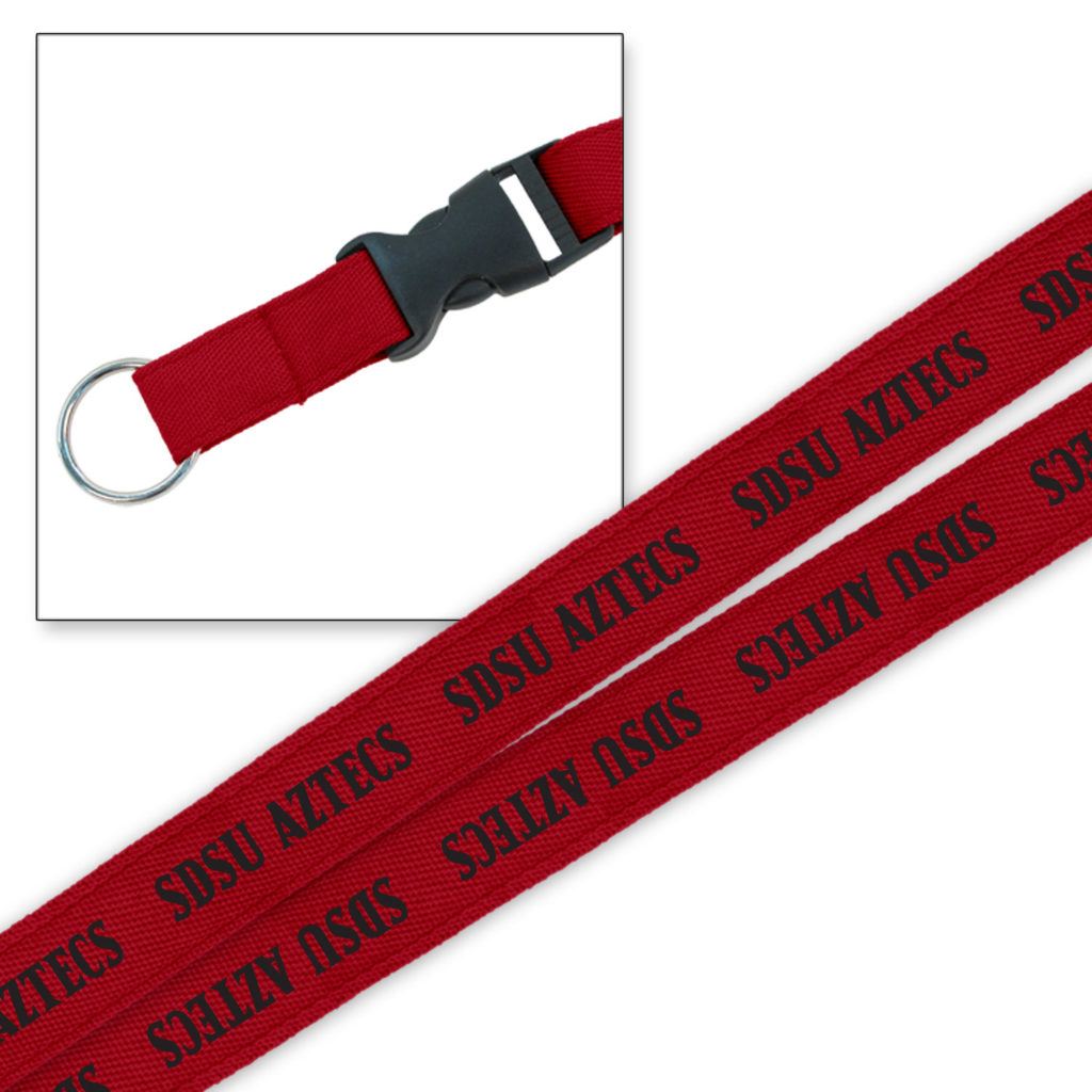 3/4" Platinum Woven Lanyard - MCM Brands