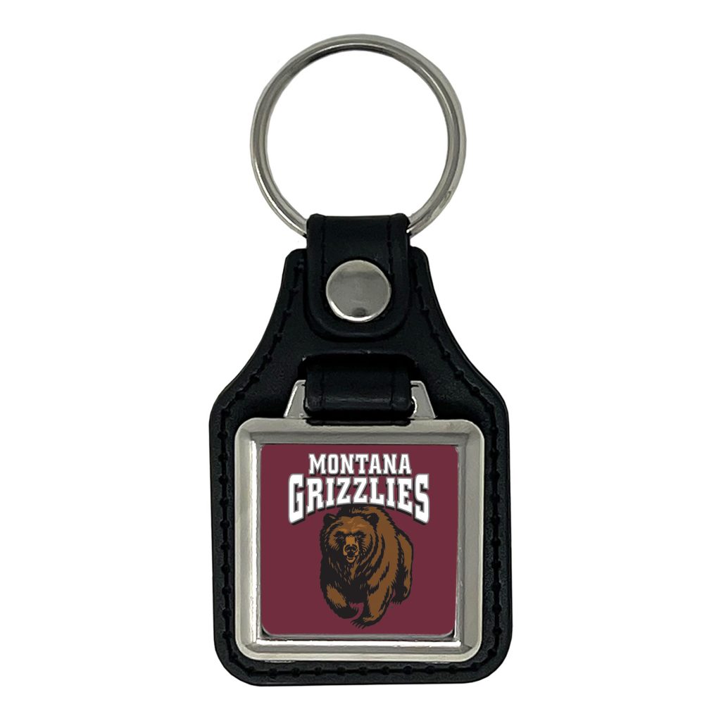 Leather Round Key Fob - MCM Brands