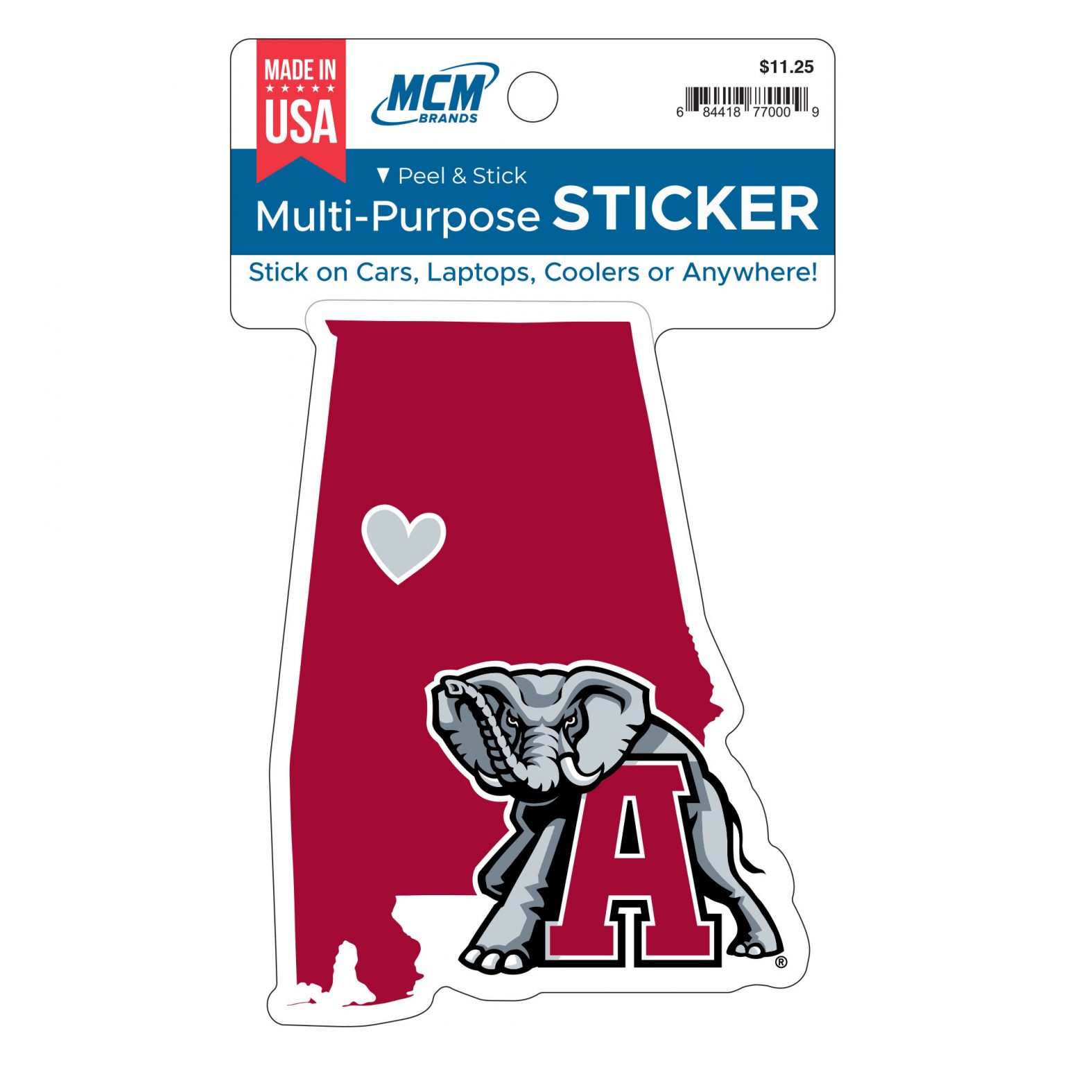 State Shape Sticker - MCM Brands